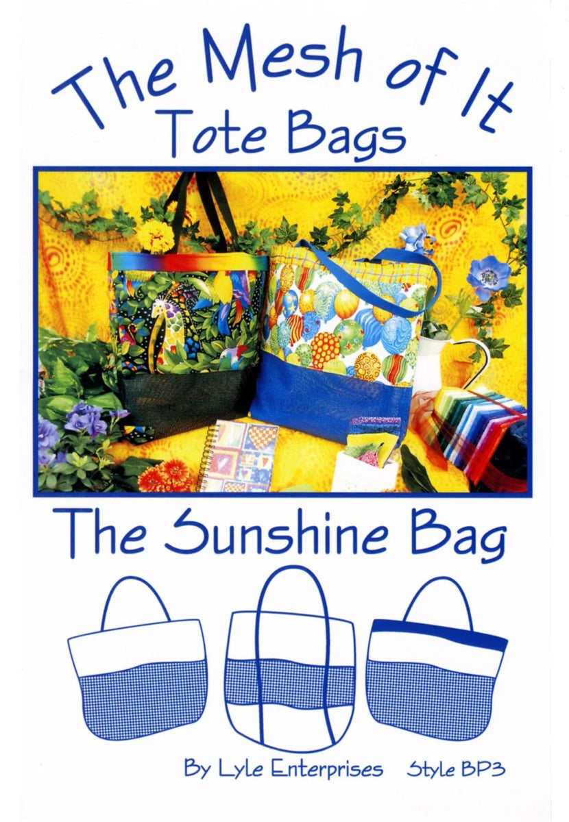 Sunshine Bag - Tote – Quilting Confections