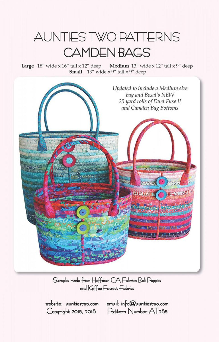 Camden Bags – Quilting Confections